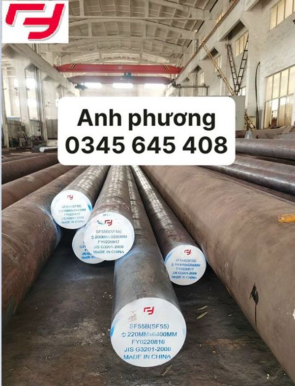 Nhà máy sản xuất thép rèn SF55, SF55W, SF45W, SF60 giá sỉ, giá bán buôn ...