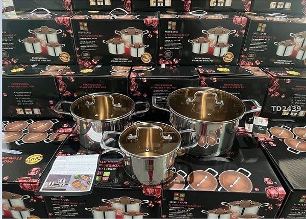 BỘ 3 NỒI MISU LOUIS INOX 304 (CHÍNH HÃNG) giá sỉ, giá bán buôn - Thị ...