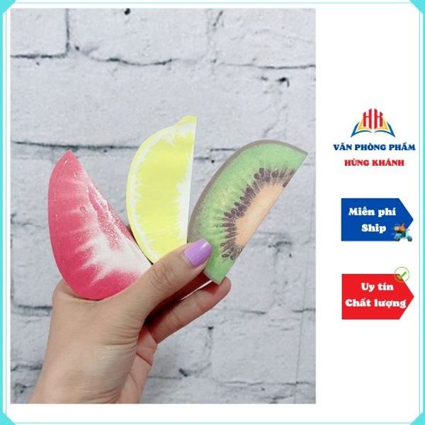 Giấy note TRÁI CÂY, flashcard, giấy ghi chú 150 tờ chủ đề trái cây siêu ...