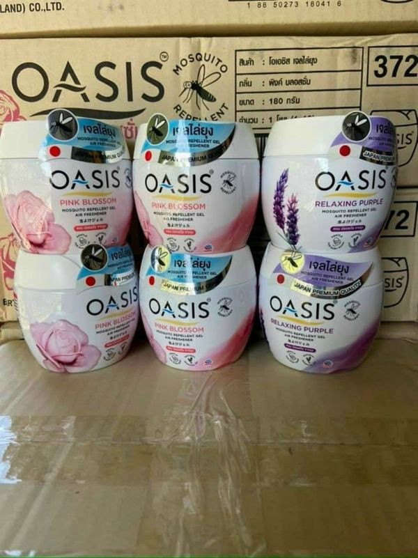 Sáp đuổi muỗi Oasis 180gr Thái Lan giá sỉ, giá bán buôn - Thị Trường Sỉ