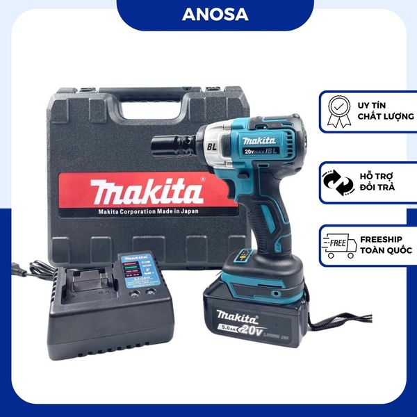 Máy siết bulong, máy bắn bulong Makita 20v không chổi than - chân pin thông dụng giá sỉ, giá bán ...