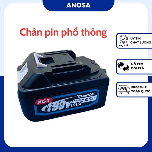 Pin Makita 199v, Pin máy khoan Pin máy bắn bulong chân pin phổ thông ...
