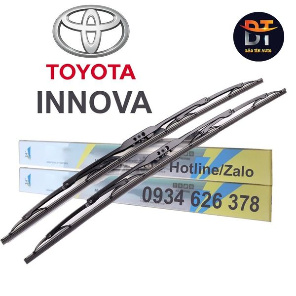 []TOYOTA INNOVA] 1 Cặp cần gạt mưa khung xương, chổi gạt mưa xe Toyota ...