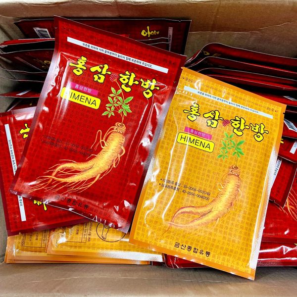 Gói 20 Miếng Cao dán hồng sâm Himena Hàn Quốc giá sỉ, giá bán buôn ...