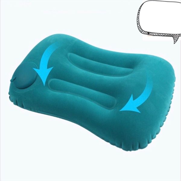 Gối hơi gấp gọn dùng đi du lịch cắm trại dã ngoại, gối hơi xếp gọn dùng ...