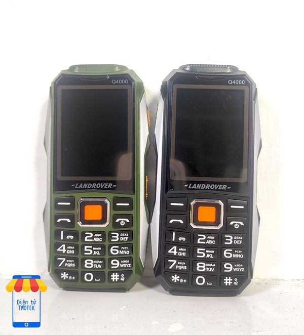 Điện thoại pin khủng Land Rover Q4000 kiểu dáng quân đội giá sỉ, giá ...