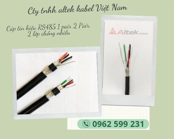 Cáp tín hiệu RS485 Altek kabel 2 Pair 22AWG giá sỉ, giá bán buôn - Thị ...