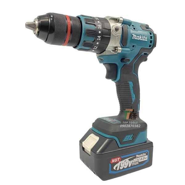 Máy khoan pin Makita không chổi than sử dụng chân Pin thông dụng, Đầu kẹp autolock giá sỉ, giá ...