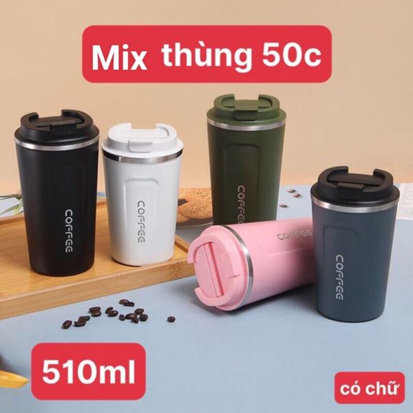 Cốc coffee inox 510ml giá sỉ, giá bán buôn - Thị Trường Sỉ