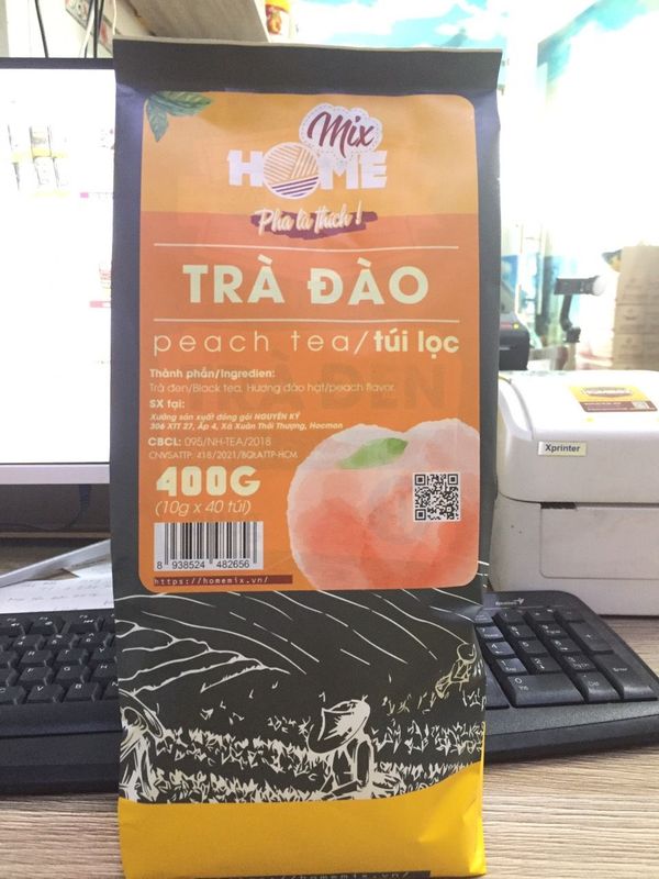 Trà Đào Túi Lọc 400gram ( 10gx40 túi ) giá sỉ, giá bán buôn - Thị Trường Sỉ