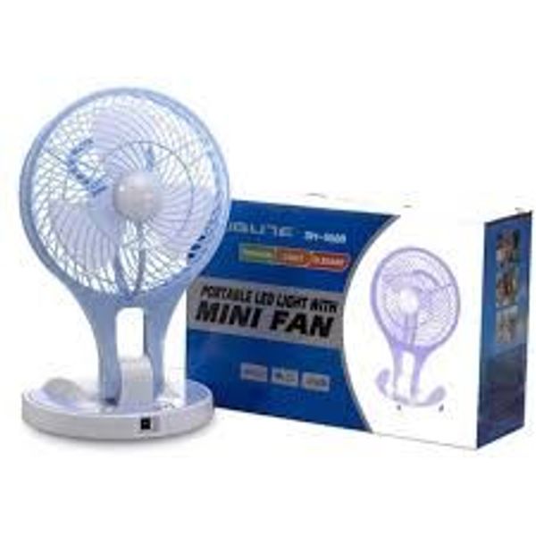 Quạt Tích Điện Mini Kèm Led - Mini Fan giá sỉ, giá bán buôn - Thị Trường Sỉ