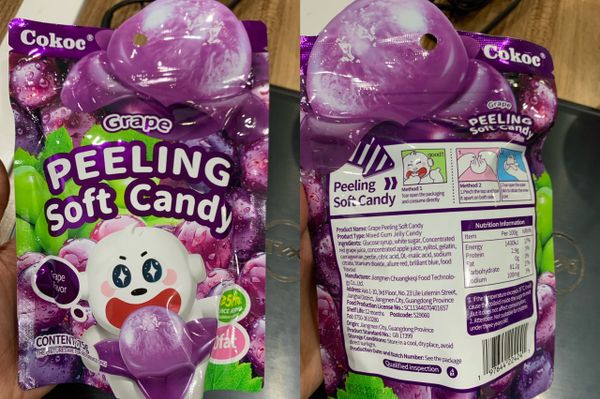 KẸO DẺO COKOC 3D - xuất xứ Trung Quốc - hai vị Đào Nho gói 75g giá sỉ ...