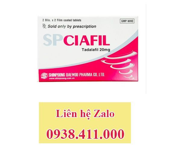 Thuốc Spciafil 20mg tăng sinh lý Nam giá sỉ, giá bán buôn - Thị Trường Sỉ