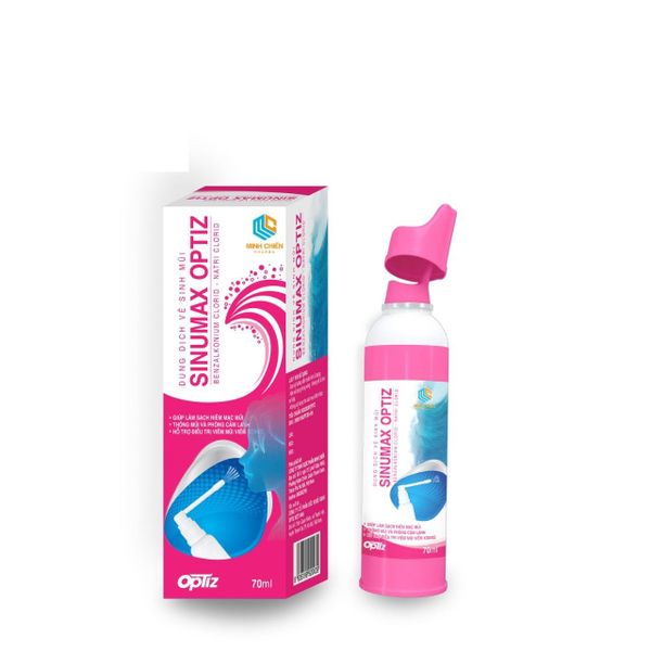DUNG DỊCH VỆ SINH MŨI SINUMAX OPTIZ trẻ em giúp mũi thông thoáng. giảm ...
