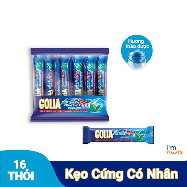 Kẹo Golia Activ Plus nhân Syro thảo dược và Golia Activ Plus nhân mật ...