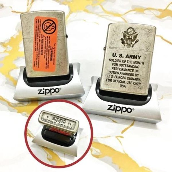 HỘP QUẸT ZIPPO U.S ARMY FULL BOX giá sỉ, giá bán buôn - Thị Trường Sỉ
