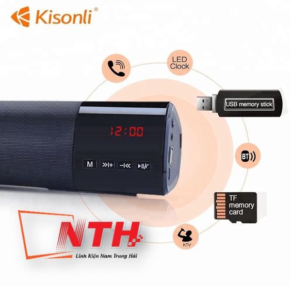 LOA KISONLI LED-800B BLUETOOTH CÔNG SUẤT 5W*2 giá sỉ, giá bán buôn - Thị Trường Sỉ