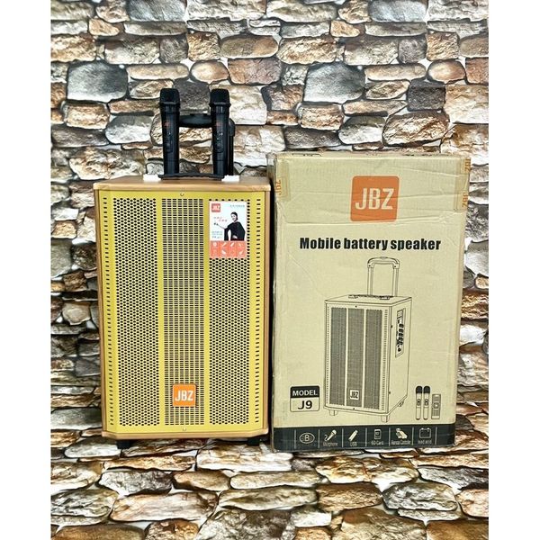 Loa Kéo Di Động JBZ J9 phiên bản 2022 (Bass 12", 2 Micro) giá sỉ, giá bán buôn - Thị Trường Sỉ