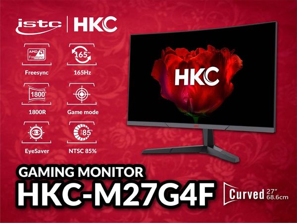Màn hình cong HKC M27G4F 27" VA 165Hz chuyên game giá sỉ, giá bán buôn ...