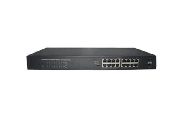 16-Port Gigabit + 2-Port SFP PoE Unmanaged Switch Sundray X-Link ...