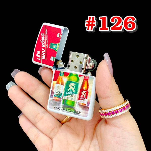 BẬT LỬA ZIPPO 2 MẶT THƯƠNG HIỆU BIA SÀI GÒN LÊN NHƯ RỒNG (QUÀ TẶNG TỪ BIA) - (XÀI XĂNG) #126 giá ...