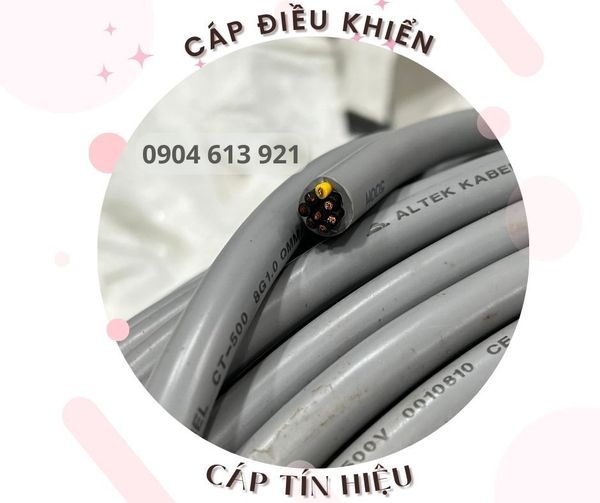Cáp điều khiển 8x1.0mm, cáp điện 8 lõi Altek kabel Đà Nẵng, Hà Nội, Hồ ...