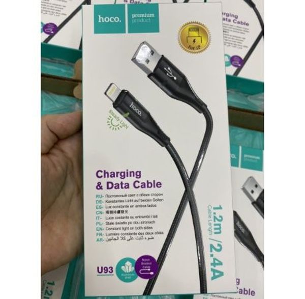 Cáp HOCO U93 TYPE C sạc nhanh có đèn báo giá sỉ, giá bán buôn - Thị ...