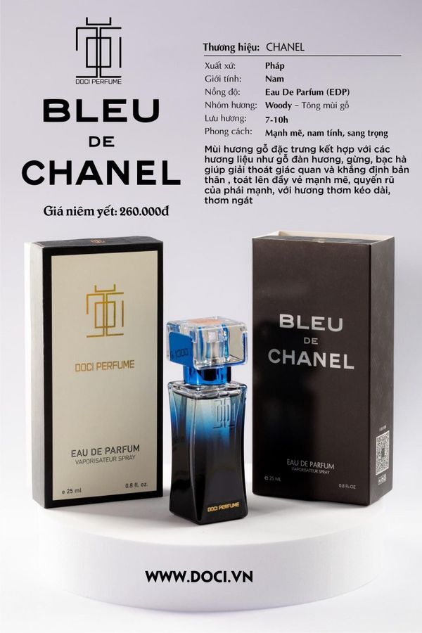 Nước Hoa Bleu_De_Chanel - DOCI Perfume Chai 25ml giá sỉ, giá bán buôn ...