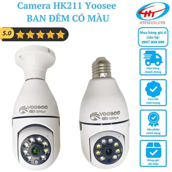 Camera HK211 Yoosee BAN ĐÊM CÓ MÀU giá sỉ, giá bán buôn - Thị Trường Sỉ