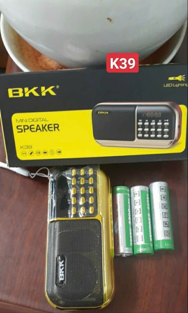 MÁY NGHE PHÁP, NGHE KINH PHẬT BKK K39 - 3 PIN TRÒN. giá sỉ, giá bán buôn - Thị Trường Sỉ