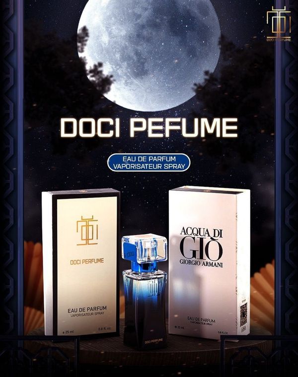 Nước Hoa DOCI PEFUME Nam 12 loại Chính hãng Cao Cấp, mùi hương Sang ...