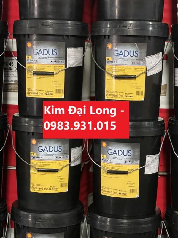 Mỡ shell gadus s2 v220 ad2 -18kg giá sỉ, giá bán buôn - Thị Trường Sỉ