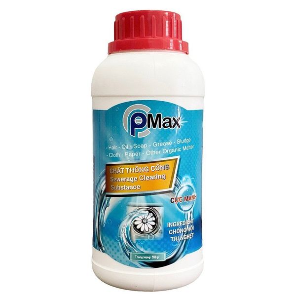 Bột Thông Cống Siêu Tốc Cực Mạnh PMAX 550gr ( Dạng Đựng Trong Lọ) giá ...