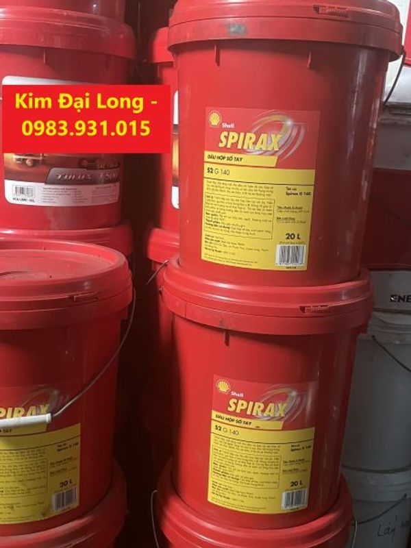 Shell Spirax S2 G 140 - Dầu cầu hộp số giá sỉ, giá bán buôn - Thị Trường Sỉ