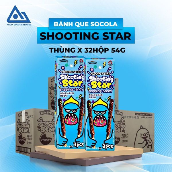 Bánh que socola Choco Stick Shooting Star Popping Candy 54g An Gia ...