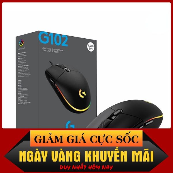 Chuột Logitech G102 Nguồn USB Công Ty giá sỉ, giá bán buôn - Thị Trường Sỉ