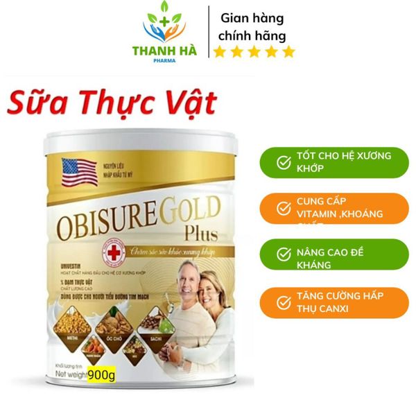 SỮA HẠT GIÚP NUÔI DƯỠNG VÀ BẢO VỆ SỤN KHỚP OBISURE GOLD PLUS - CAO MINH ...