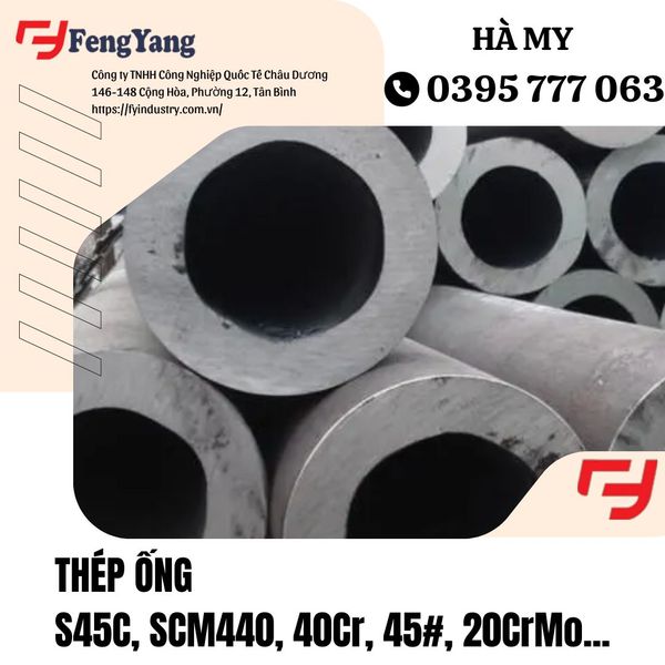 ỐNG ĐÚC S45C, SCM440, 40Cr, SCM420, 20CrMo giá sỉ, giá bán buôn - Thị Trường Sỉ
