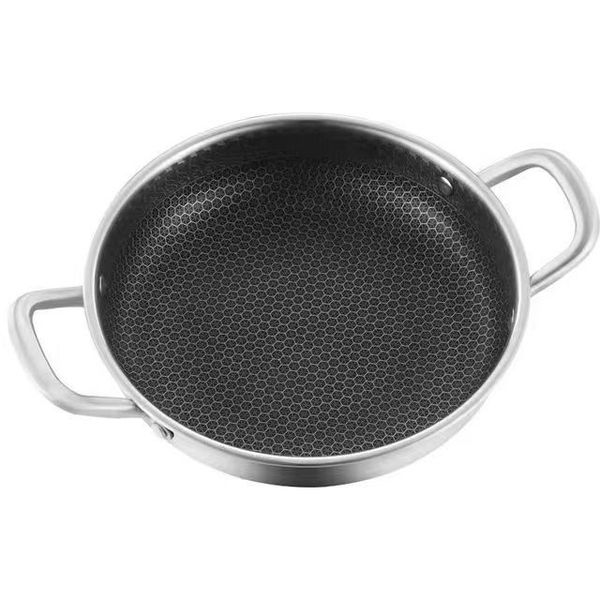 CHẢO TỔ ONG 2 QUAI ĐÁY BẰNG 28CM giá sỉ, giá bán buôn - Thị Trường Sỉ