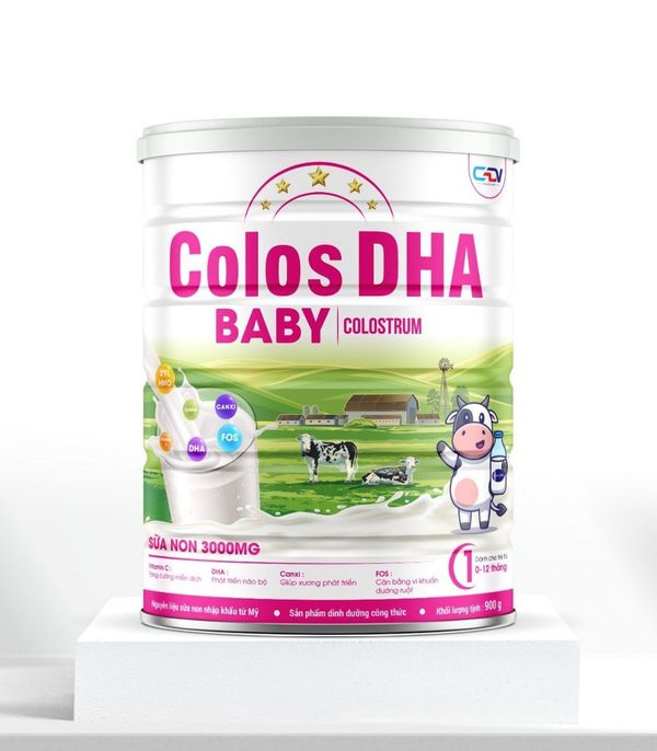 Sữa Colos BaBy DHA sữa mát tăng đề kháng, phát triển toàn diện 0-12 th ...