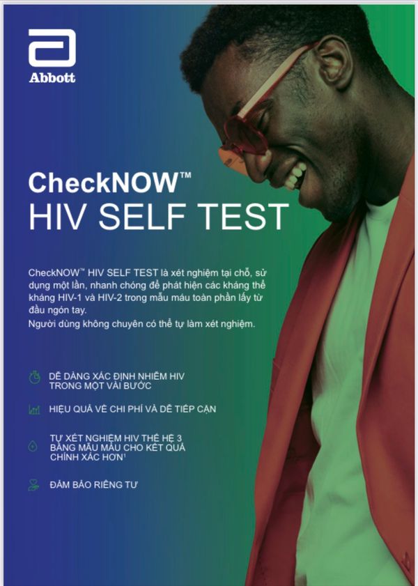 Bộ xét nghiệm HIV cao cấp Check Now HIV Self test giá sỉ, giá bán buôn ...