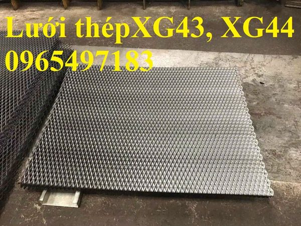 Lưới dập giãn XG43, XG44 dày 3ly, 4ly măt 22x50.8mm, lưới mắt cáo hình ...