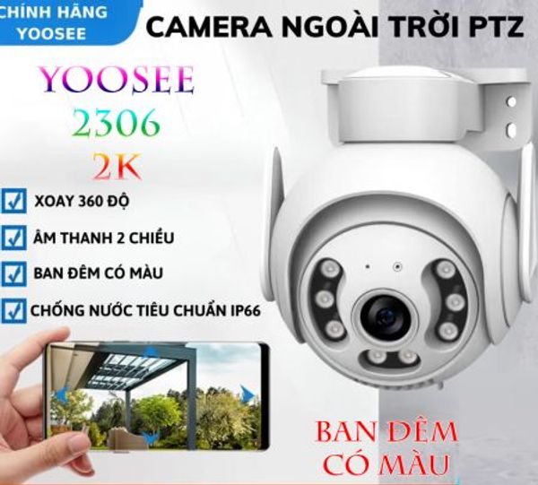 Camera Ip Ngoài Trời Yoosee PTZ 2306 - 2K Ban Đêm Có Màu giá sỉ, giá bán buôn - Thị Trường Sỉ