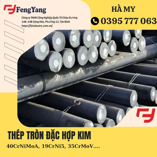 THÉP TRÒN ĐẶC S45C, SCM440, 20CrMo, SuJ2, 38CrMoAlA (nhà máy fengyang) giá sỉ, giá bán buôn ...