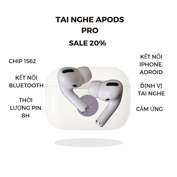 Tai Nghe Bluetooth nhà Táo APOD PRO 2-3 - Bản Cao Cấp Nhất - Đầy Đủ ...