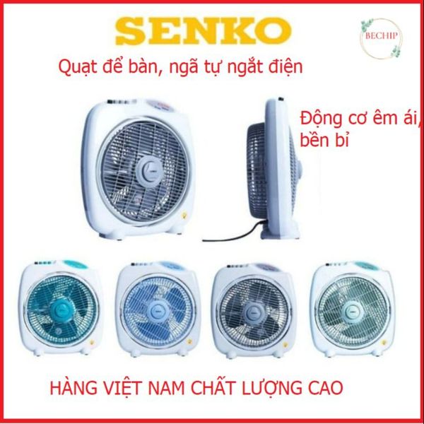 QUẠT BÀN ĐẢO SENKO NGÃ TỰ NGẮT ĐIỆN, FULL BOX CHÍNH HÃNG CTB 218 – BECHIP giá sỉ, giá bán buôn ...