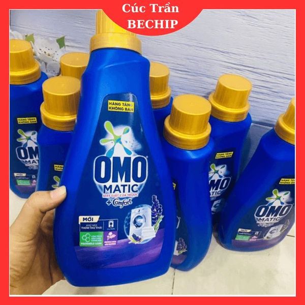 CHAI NƯỚC GIẶT OMO 720ML 2 TRONG 1 THƠM MÁT CTB529 - BECHIP giá sỉ, giá bán buôn - Thị Trường Sỉ
