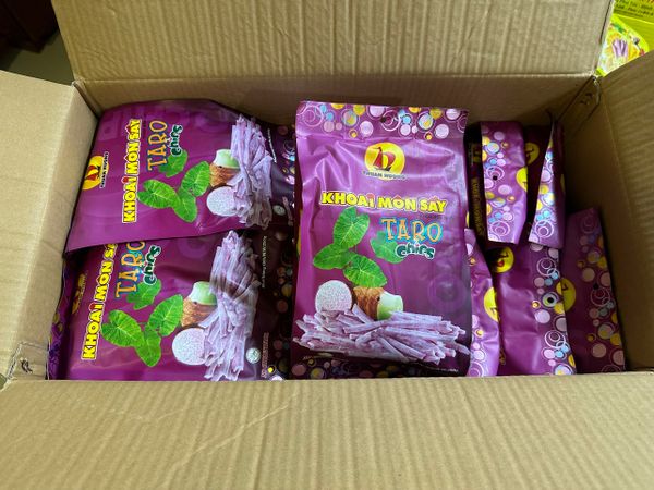 Khoai môn sấy 250g (gói) - Taro chips 250gr giá sỉ, giá bán buôn - Thị Trường Sỉ