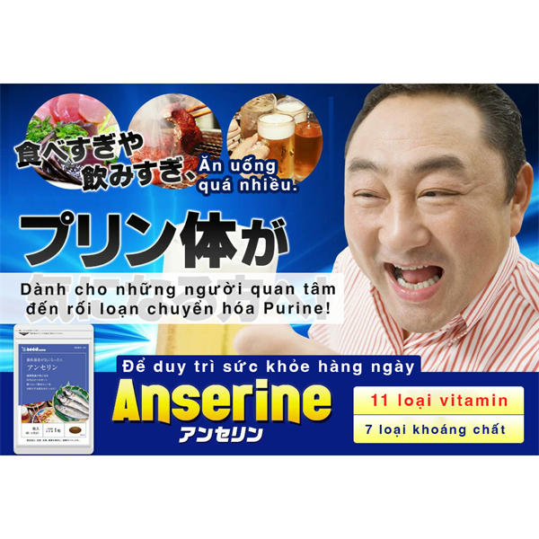 VIÊN UỐNG BỔ SUNG ANSERIN giá sỉ, giá bán buôn - Thị Trường Sỉ