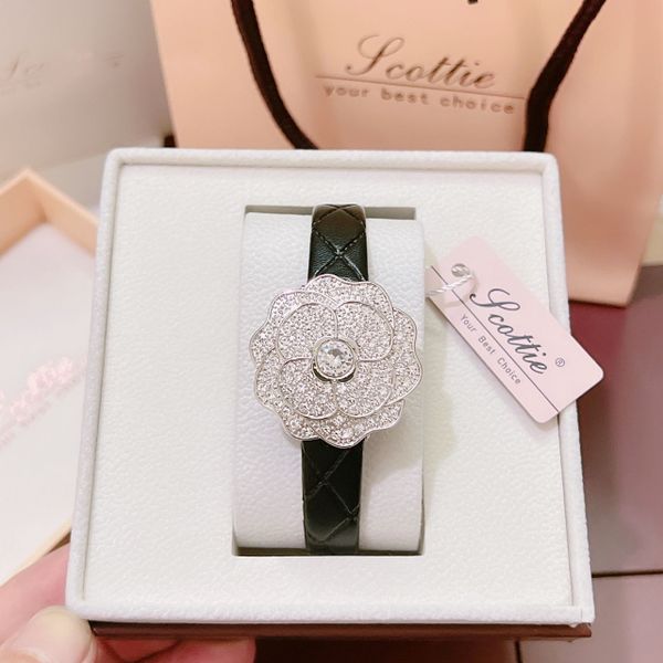 Đồng hồ bông Scottie day da mới giá sỉ, giá bán buôn - Thị Trường Sỉ